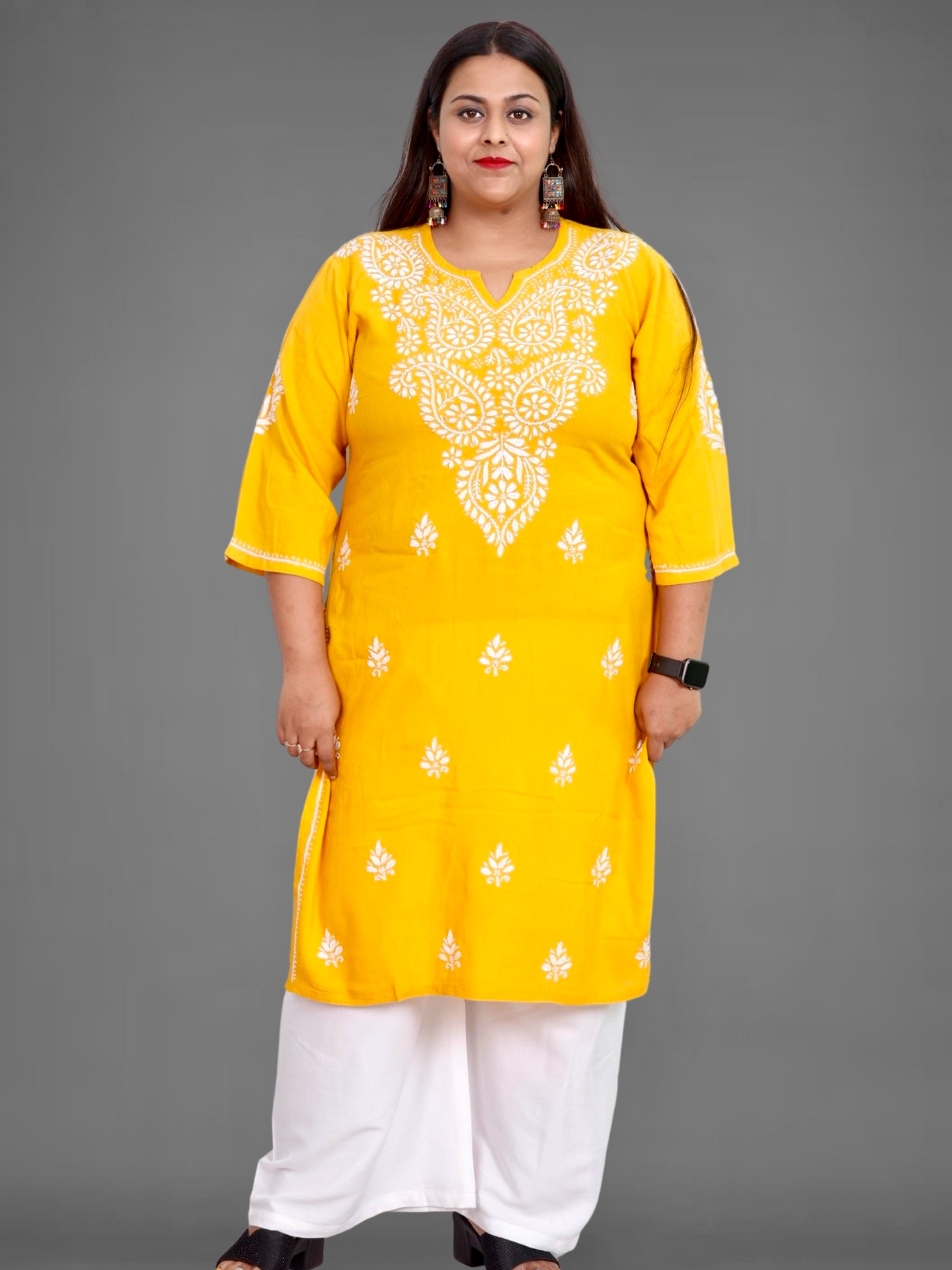 Plus Size Chikankari – MyPlusFashion